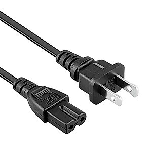 SKKSource AC in Power Cord Outlet Socket Plug Cable Lead Compatible with Bose Solo TV Sound System Model Number 410376 Set top Box soundbar Sound bar
