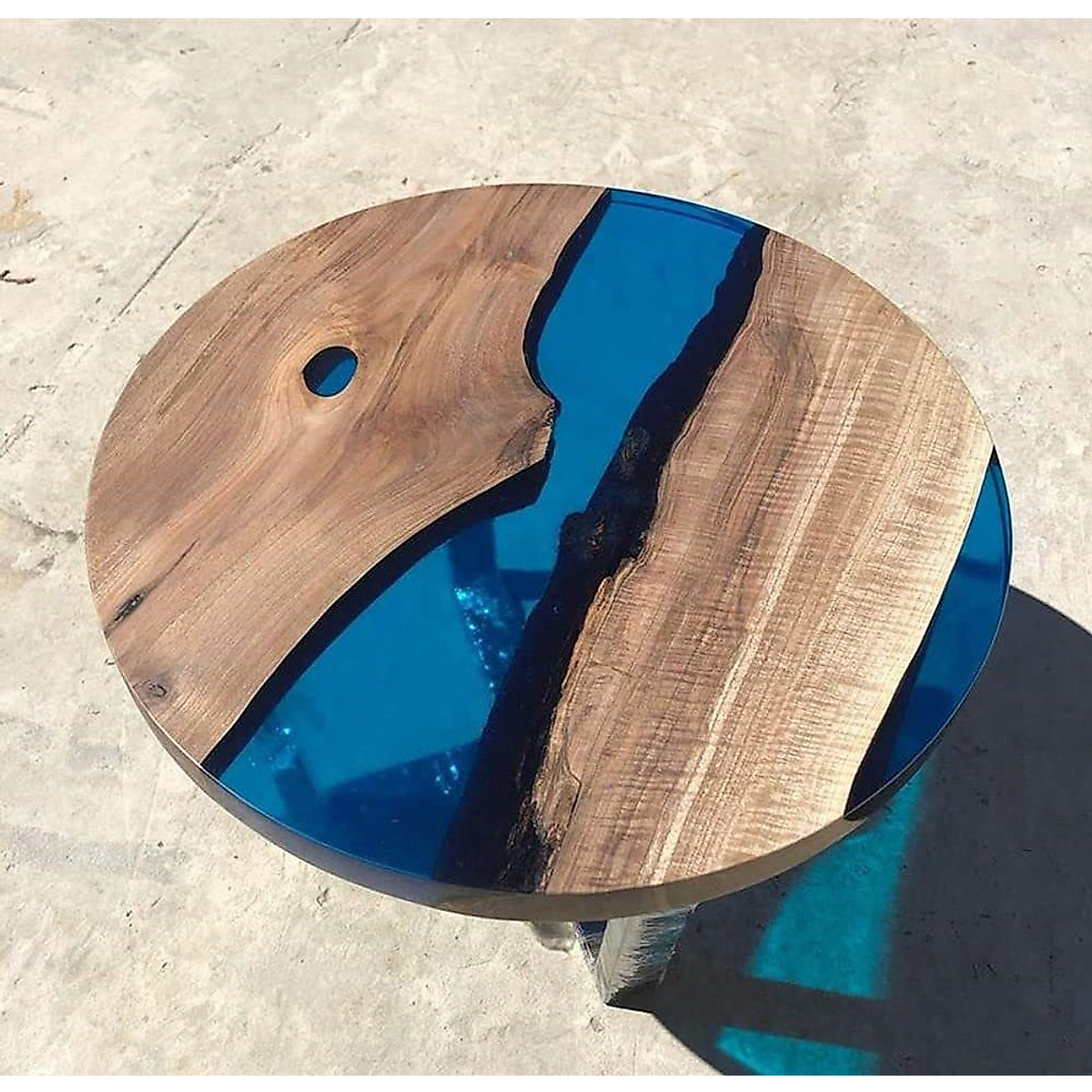 Epoxy Table, Live Edge Wooden Table, Epoxy Resin River Table, Natural Wood,Dining table, Natural Epoxy Table, Resin Table