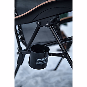 Travel Chair 218922 Chair, Lounge Lizard Black