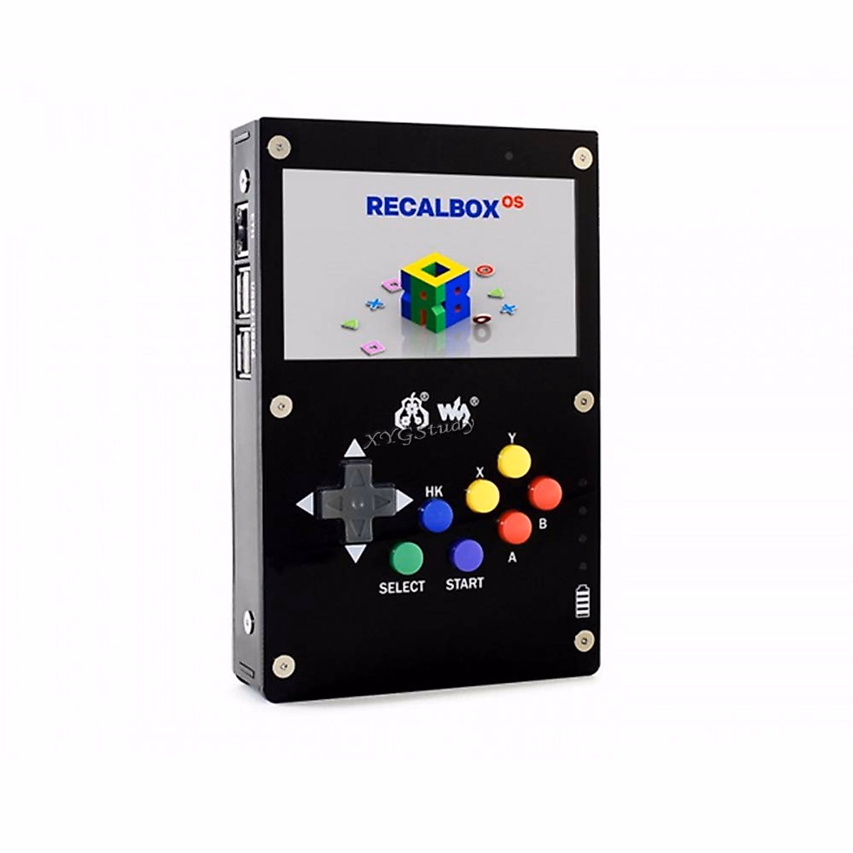 GamePi43 Add-ons Accessories Handheld Game Console Kit Raspberry Pi Classic Portable Retro Video Gaming Console 4.3 inch 800×480 IPS Screen Display Monitor for Pi 4 3 2 Model B B+ @XYGStudy