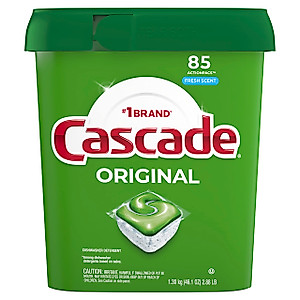 Cascade ActionPacs Dishwasher Detergent, Fresh Scent, 85-Count