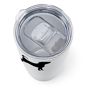 CafePress Puggle Dog Stainless Steel Travel Mug Stainless Steel Travel Mug, Insulated 20 oz. Coffee Tumbler