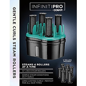 INFINITIPRO BY CONAIR Gentle Curls Steam Rollers; 3/4-inch Hot Rollers