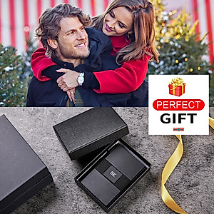 Sykorvon Minimalist Card Holder Wallet for Men, Aluminum Slim Metal Wallet with Money Band, RFID Blocking Pop Up Wallet, Holds 12+ Cards Plus Cash…