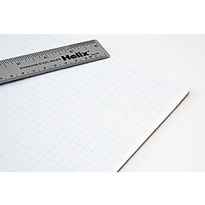 Helix - Bond Pad 4" x 4" Grid - 11" x 17" - 50 Sheets - White