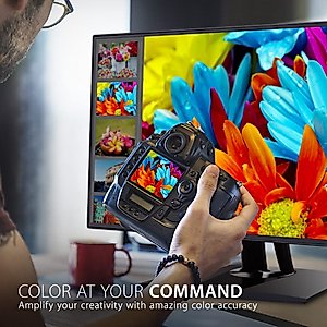 ViewSonic VP2768 PRO 27" 1440p Monitor with 100% sRGB Rec 709 14-bit 3D LUT and Color Calibration for Photography and Graphic Design