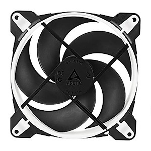 ARCTIC BioniX P140 - PC Fan, 140mm Gaming Case Fan with PWM Sharing Technology (PST), Pressure-optimised, Computer, Fan Speed: 200-1950 RPM - White