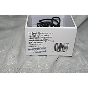 Wein Air Purifier AS-300R MiniMate RECHARGEABLE defence against virus NEW BLACK