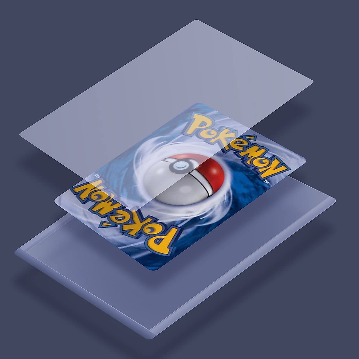 AmourPeng 125 ct Top loaders Cards Sleeves for Trading Cards, 125 Toploader and 200 Penny Sleeves Card Protectors Fit for Baseball, Sports Cards, MTG, YUGIOH Cards