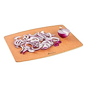 Restaurantware Nature Tek Kraft Wood Fiber Cutting Board - 17 1/4" x 12 3/4" - 1 count box