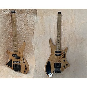 4 String Bass/ 6 String Lead Headless Tremolo Busuyi Guitar Right