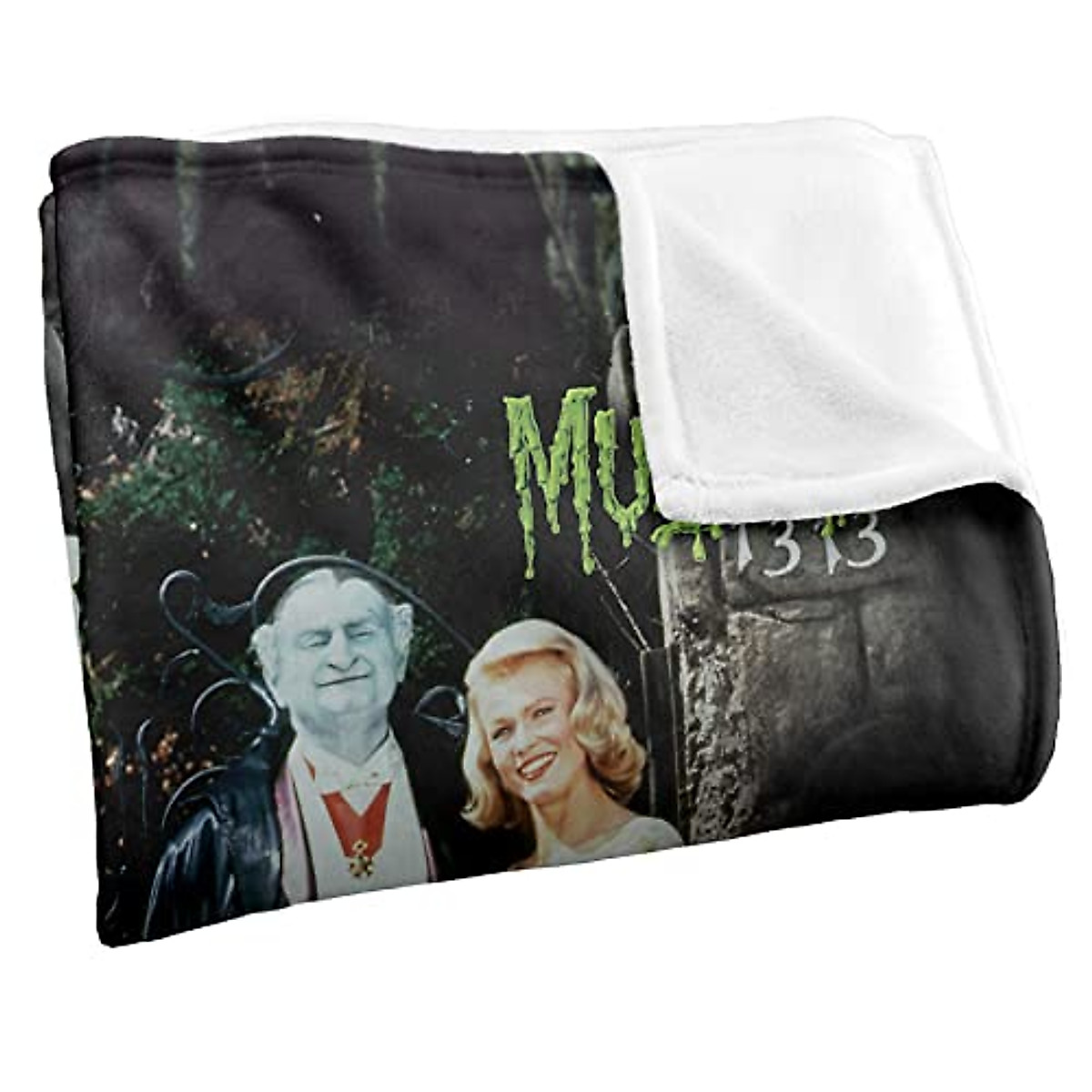 Trevco The Munsters Family Silky Touch Super Soft Throw Blanket 36" x 58"