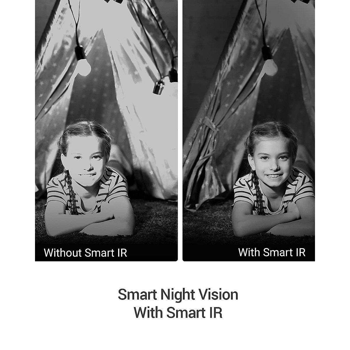 EZVIZ Security Camera Pan/Tilt 1080P Indoor Dome, Smart IR Night Vision, Motion Detection, Auto Tracking, Baby/Pet Monitor, 2-Way Audio, Works with Alexa and Google(C6N)