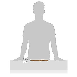 Polly's Full Length Hardwood Bird Perch, 14-Inch