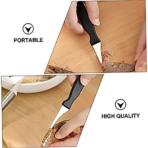 Seafood Tools 4pcs Shrimp Thread Cutter Crab Scissors Debarking Tool Oyster Opener Household Tools Shrimp Peeler Tool Shrimp Line Peeler Shrimp Remover Cutter Shrimp Line Cutter