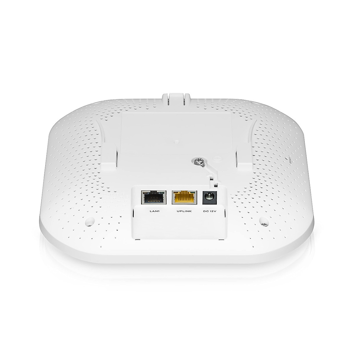 Zyxel WiFi 6E AXE5400 2.5G Multi-Gigabit Business AP | Bandflex 2.4Ghz and 5Ghz or 6Ghz Operation | 1 GbE Passthru| Mesh, Seamless Roaming, Captive Portal | Hybrid Cloud | POE+ Support | NWA220AX-6E