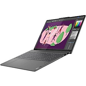 Lenovo 2024 Yoga 7 2-in-1 16” WUXGA IPS Touch Laptop 12-Core Intel Core Ultra 7 155U 16GB LPDDR5 1TB SSD Thunderbolt 4 USB-C w/DP WiFi AX BT Webcam HDMI2.1 Backlit KB Fingerprint Windows 11 Pro