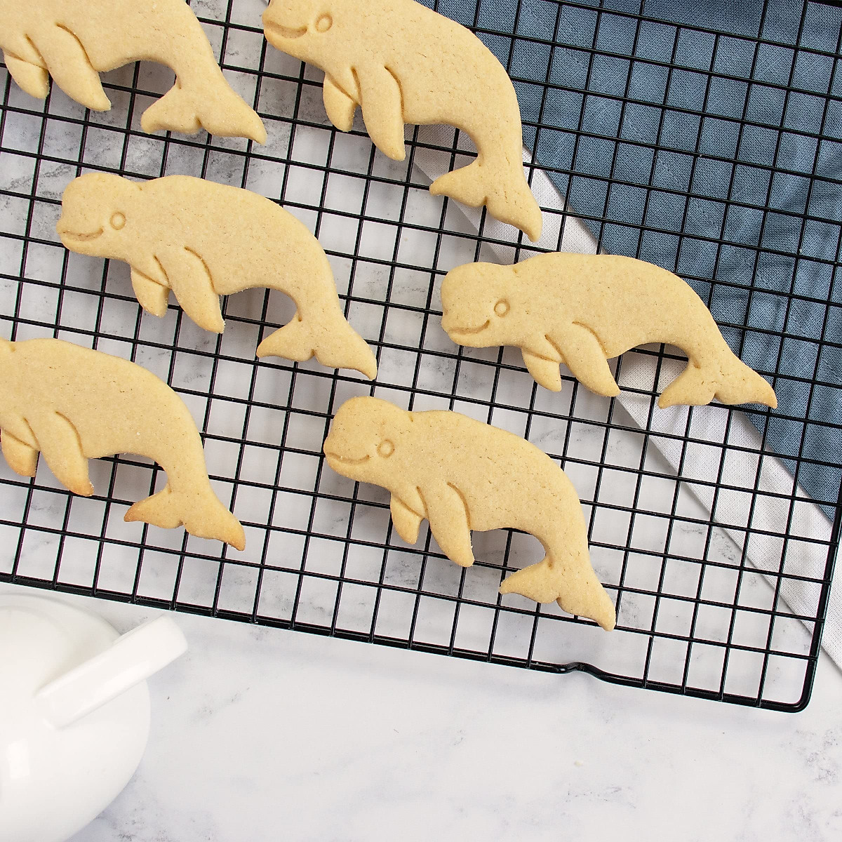 Beluga Whale cookie cutter, 1 piece - Bakerlogy