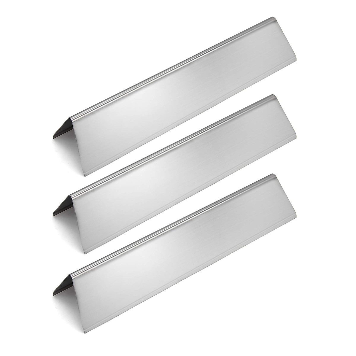Hongso 15.3" Stainless Steel Grill Heat Shield Tent Flavorizer Bars Replacement for Weber Spirit 200 Series, Spirit E/S 200 & 210, Spirit II 210 Series with Front-Mounted Control Panels, 7635, 3-Pack