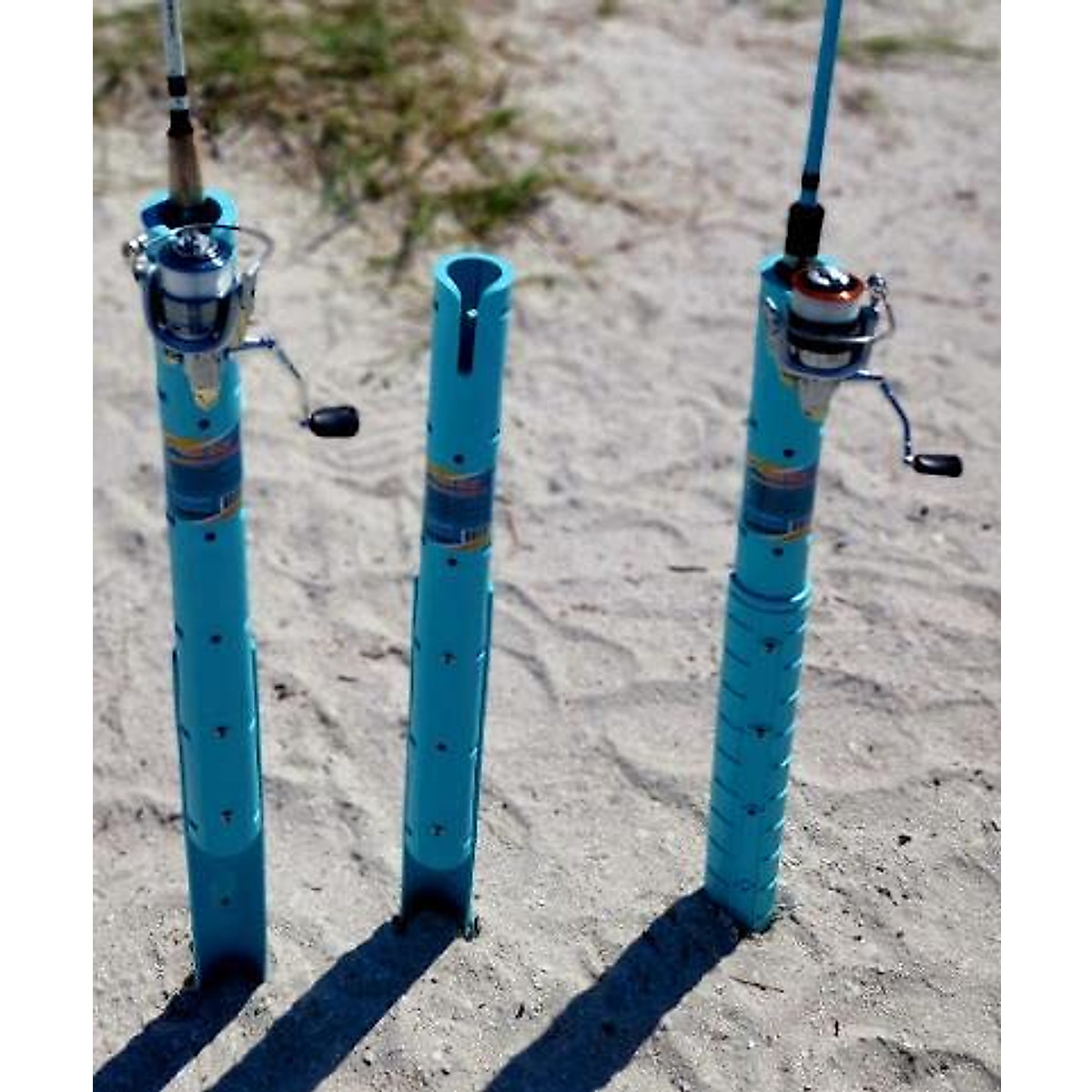 Adjustable Sand Spike Rod Holder-great for surf, bank, beach fishing, from 24" expand to 44"