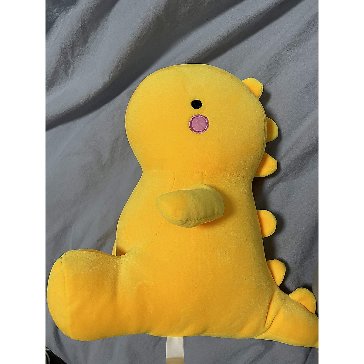 VHYHCY Cute Dinosaur Plush Toys, Fat Dinosaur Stuffed Animals Toys Dolls, Soft Plush Stuffed Animal Dino Plushie, Birthday Gifts for Kids Girls Boys Yellow 20 inch