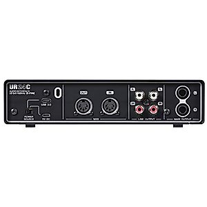 Steinberg UR24C 2x4 USB 3.0 Audio Interface with Cubase AI and Cubasis LE