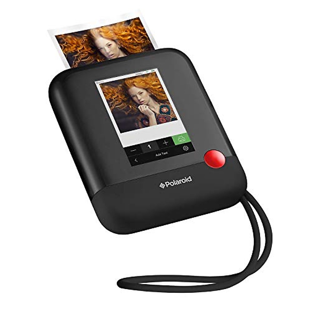 Polaroid Pop Wireless Portable Instant 3x4 Photo Printer & Digital 20MP Camera with Touchscreen Display (Black) Built-in Wi-Fi, 1080p HD Video