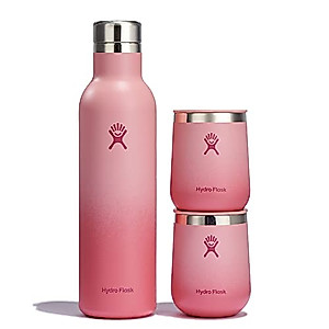 Hydro Flask Wine Gift Set- Vacuum Insulated, Dishwasher Safe, BPA-Free, Non-Toxic