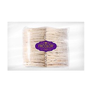 Frcolor 50 Pcs Loofah Face Pads Exfoliating Loofah Sponges Makeup Remover Reusable Soft Facial Skin Care Scrub Wash Pads