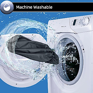 Meat Slicer Cover, Dust Cover for Home Use Electric Deli Slicer, Waterproof Oxford Fabric, Compatible with OSTBA / Anescra / Borlebbi / Chefman and All 7.5" Household 200W 150W Meat Slicers