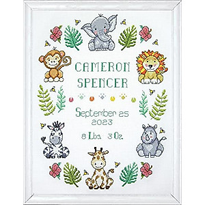 Design Works Crafts Janlynn, Jungle Counted Cross Stitch Kit