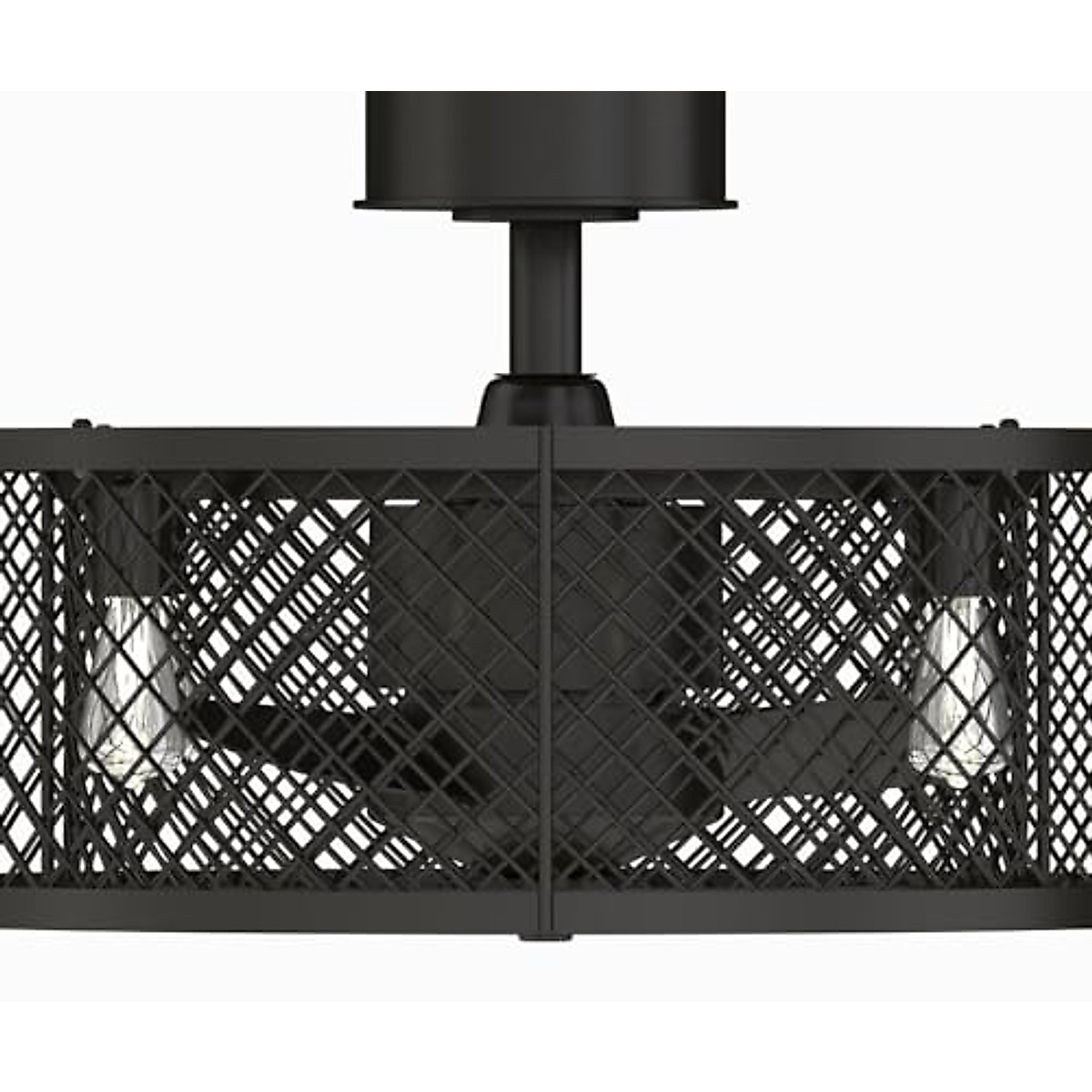 Fanimation Studio Collection LP8350BLAZ Vintere Caged Ceiling Fan with LED Light Kit, 20 Inch, Aged Bronze