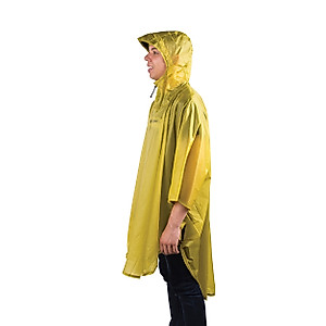 Sea to Summit Ultra-Sil Nano Poncho Raincoat and Pack Cover, Lime