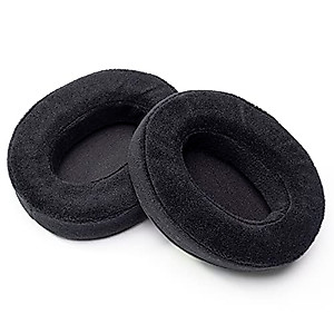Voarmaks Super Large Ear Pads Extra Thick Foam Cushion Compatible with Skullcandy Crusher/Evo/Hesh 3 Headphone Comfortable Wearing Experience Cover Full Giant Ears Bass Booster (Velvet Ear Pads)
