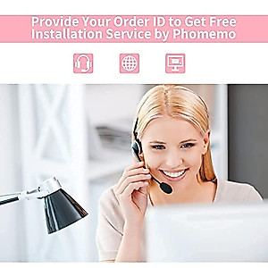 Phomemo Thermal Label Printer, with Label Holder and Pack of 500 4x6 Fan-fold Labels, Pink Direct USB Thermal 4×6 Shipping Label Printer Maker, PM-246s Series