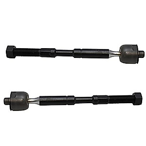 TRQ Front Inner Tie Rod Set Compatible with 2011-2020 Toyota Sienna