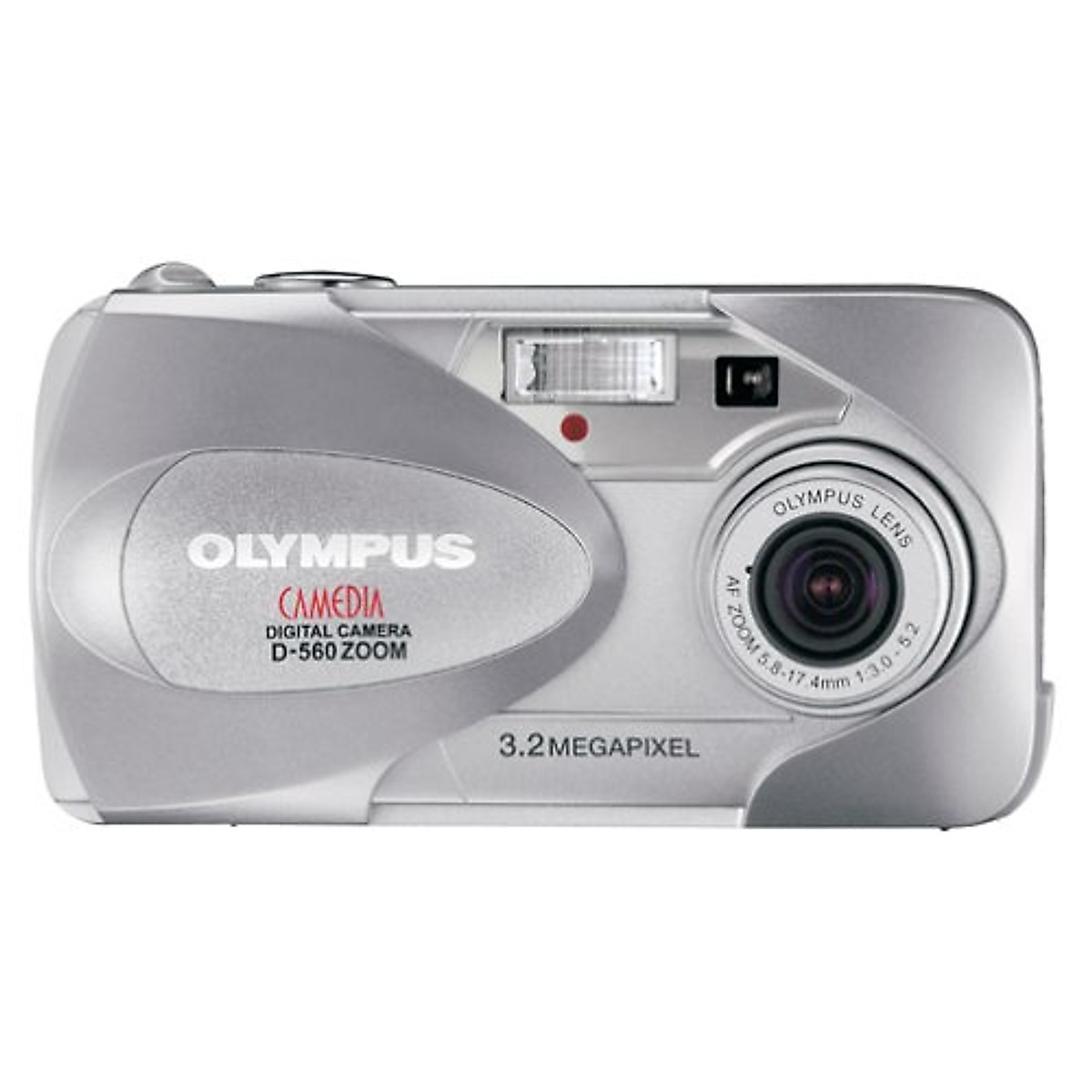 OM SYSTEM OLYMPUS D560 3.2 MP Digital Camera with 3x Optical Zoom