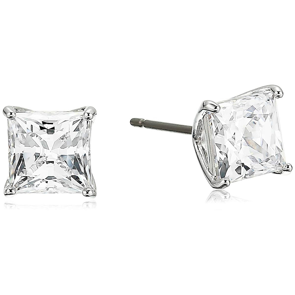 Swarovski Attract Rhodium Plated Stud Earrings