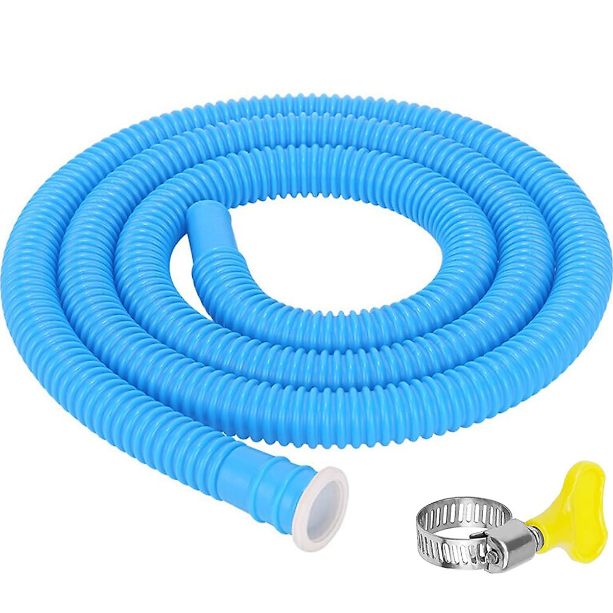 MyLifeUNIT Universal Air Conditioner Drain Hose, Inlet Hose for Semi-Automatic Washing Machine, 5.2 Ft