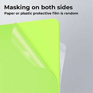 xTool Translucent Acrylic Sheets Fluorescent Green, 3 Packs 12" x 12" Plexiglass Sheets 1/8 Inch Thick, Glossy Acrylic Panels Plastic Sheets for Laser Cutting & Engraving Home Decor, Crafts, Sign, DIY