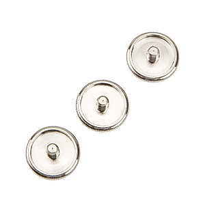 3Pcs Yootones Trumpet Valve Finger Buttons Musical Instruments Accessories Compatible with Trumpet Finger Button Musical Instruments Replacement Parts (White)