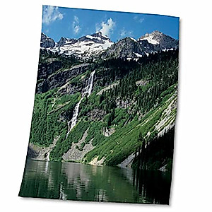 3dRose WA, Okanogan NF, Rainy Lake, Frisco Mountains - US48 JWI1888 - Jamie. - Towels (twl-96088-2)