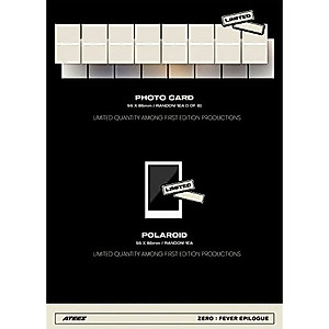 ATEEZ - ZERO : FEVER EPILOGUE Album A Version (Folded Poster)