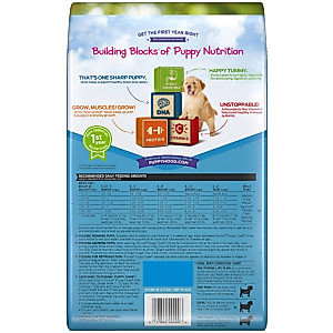 Purina Puppy Chow Complete Nutrition Formula Dry Dog Food 4.4 lbs (Pack of 6)