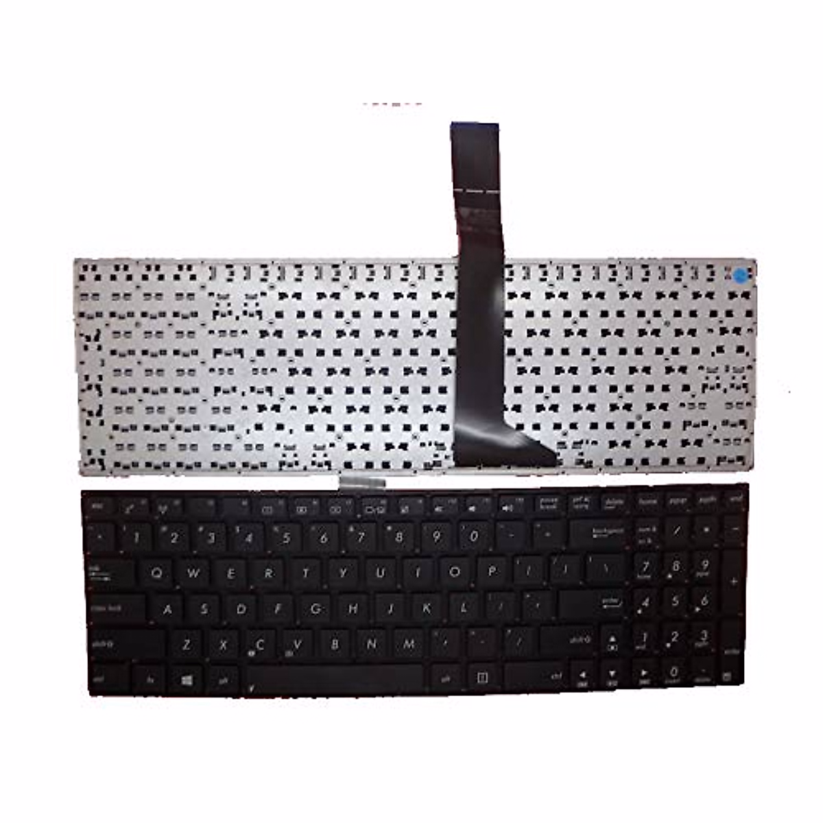 Laptop Keyboard for ASUS X550 X550CA X550E X550I X550J X550L X550MJ X550VB X550VC X550VL X550VQ X550VX X550WA X550W Black Without Frame US United States English 0KNB0-6122TR0Q AEXJB00110 9Z.N8SSQ.001
