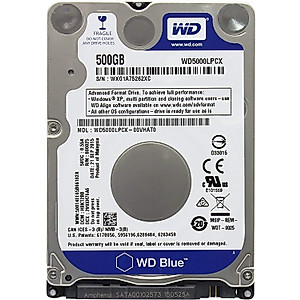 Western Digital 500GB 2.5" PlayStation 3 / PlayStation 4 Hard Drive (PS3 Fat, PS3 Slim, PS3 Super Slim, PS4, Notebook, Laptop) 1 Year Storite Warranty