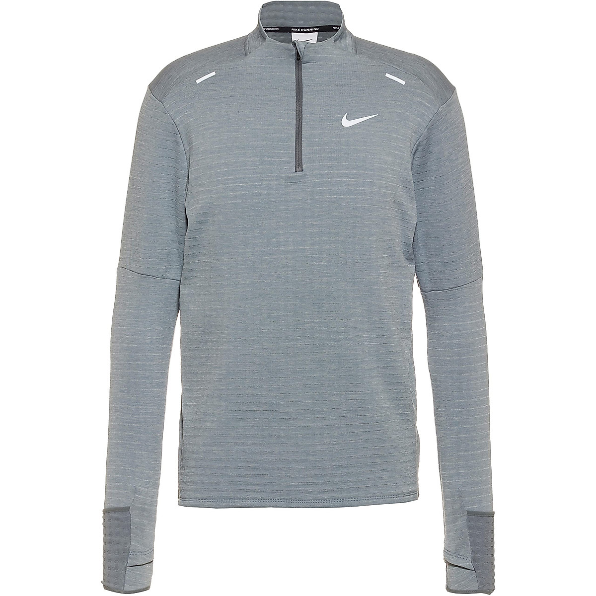 Nike Therma-FIT Repel Element Men's 1/4-Zip Running Top (as1, Alpha, l, Regular, Regular, Smoke Grey/Grey Fog/Heather)