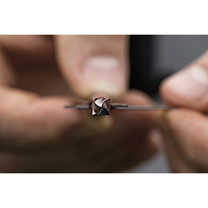 RAGE Chisel Tip 2 Blade Broadhead, 100 Grain with Shock Collar Technology - 3 Pack, Red, Model:65100