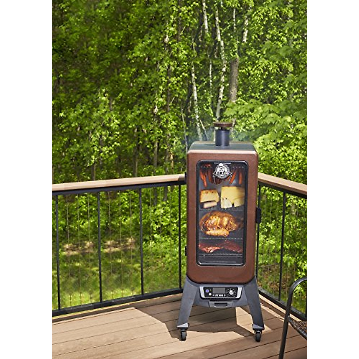 PIT BOSS PBV3P1 Vertical Pellet Smoker, Copper