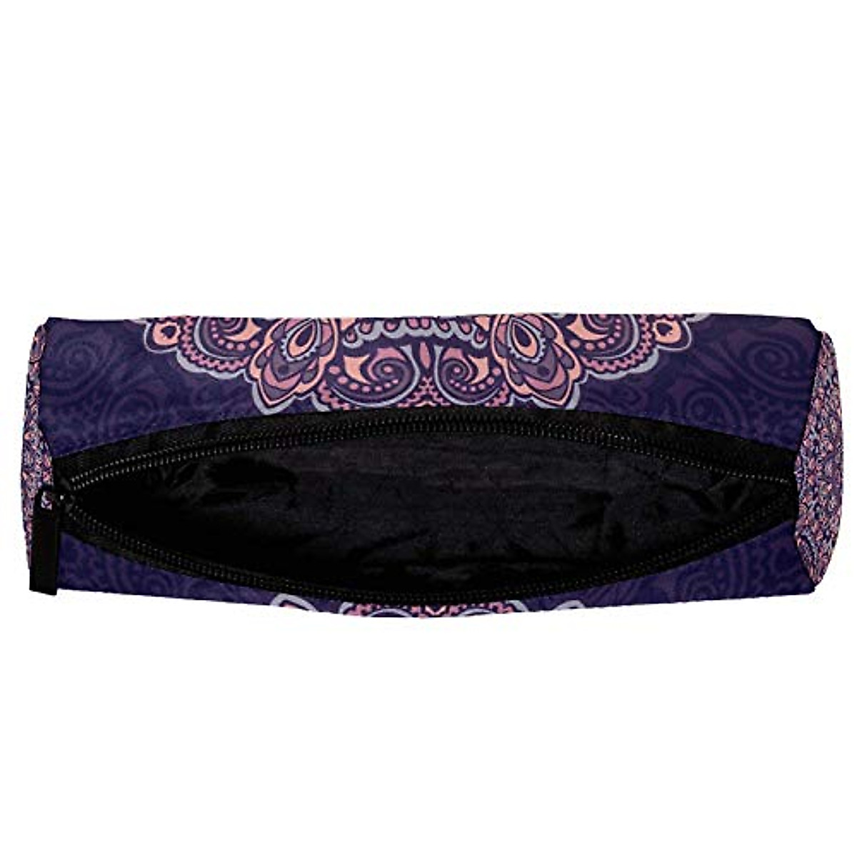 Abstract Flower Mandala Pencil Bag Pen Case Stationary Case Pencil Pouch Desk Organizer Makeup Cosmetic Bag for School Office